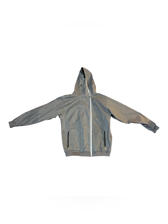 Zara | Jackets & Coats | Zara Man Grey Reflective Tapedseam Jacket ...